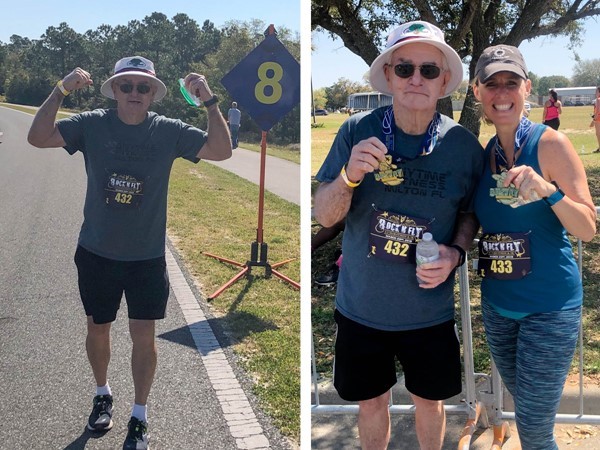 'You Just Do It': Azalea Trace Resident, 83, Excels in Half Marathon